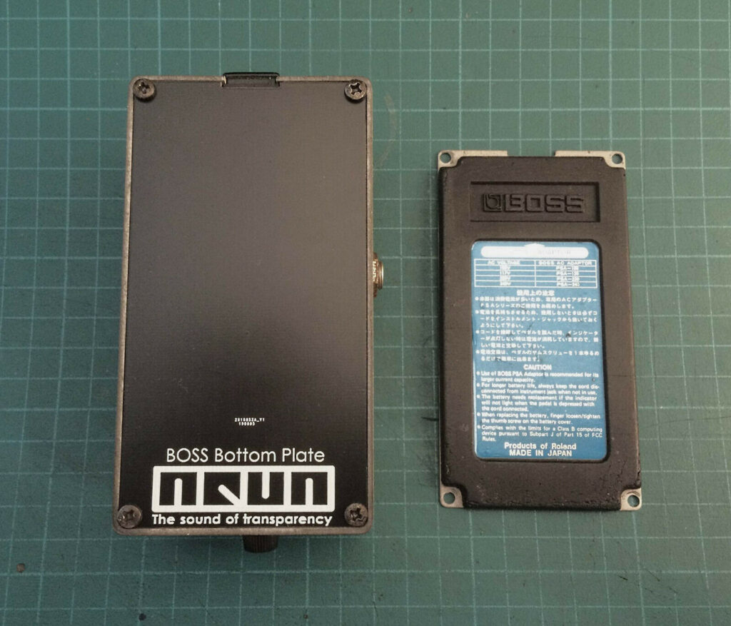 Bottom Plate Replacement For Boss Guitar Pedals – Aqua-Audio